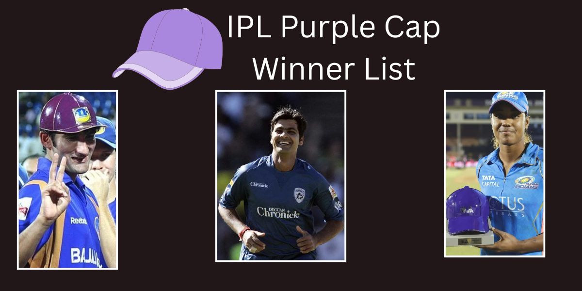 All IPL Purple Cap Winner List | Purple Cap Holders 2008-2025